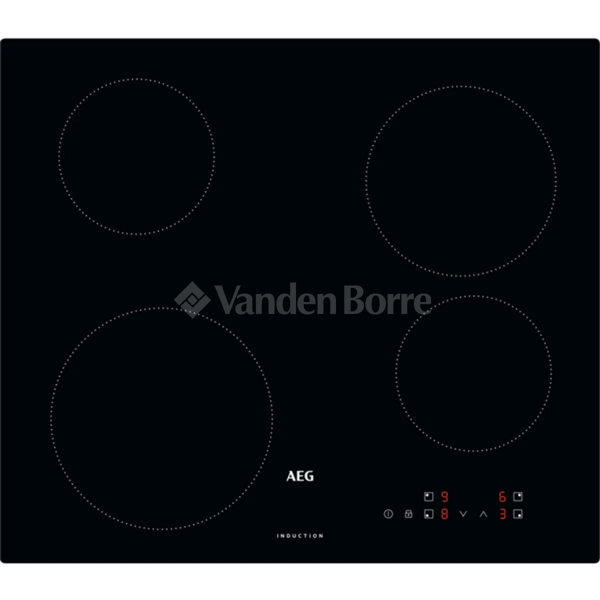 TAQUE À INDUCTION AEG IBS64200CB - 3000 Induction | Vanden Borre