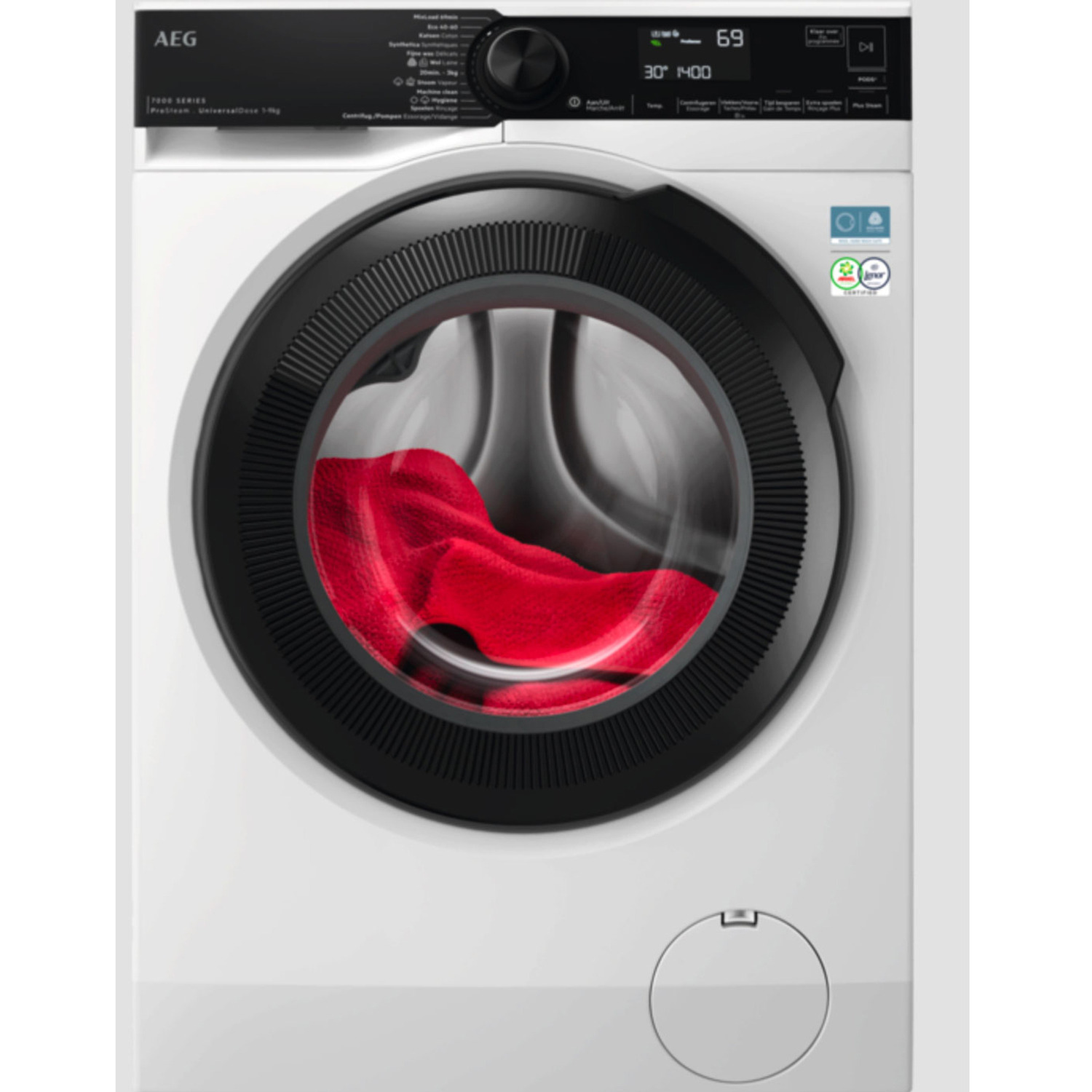 MACHINE À LAVER AEG LR794HUD - 7000 ProSteam® - UniversalDose | Vanden ...