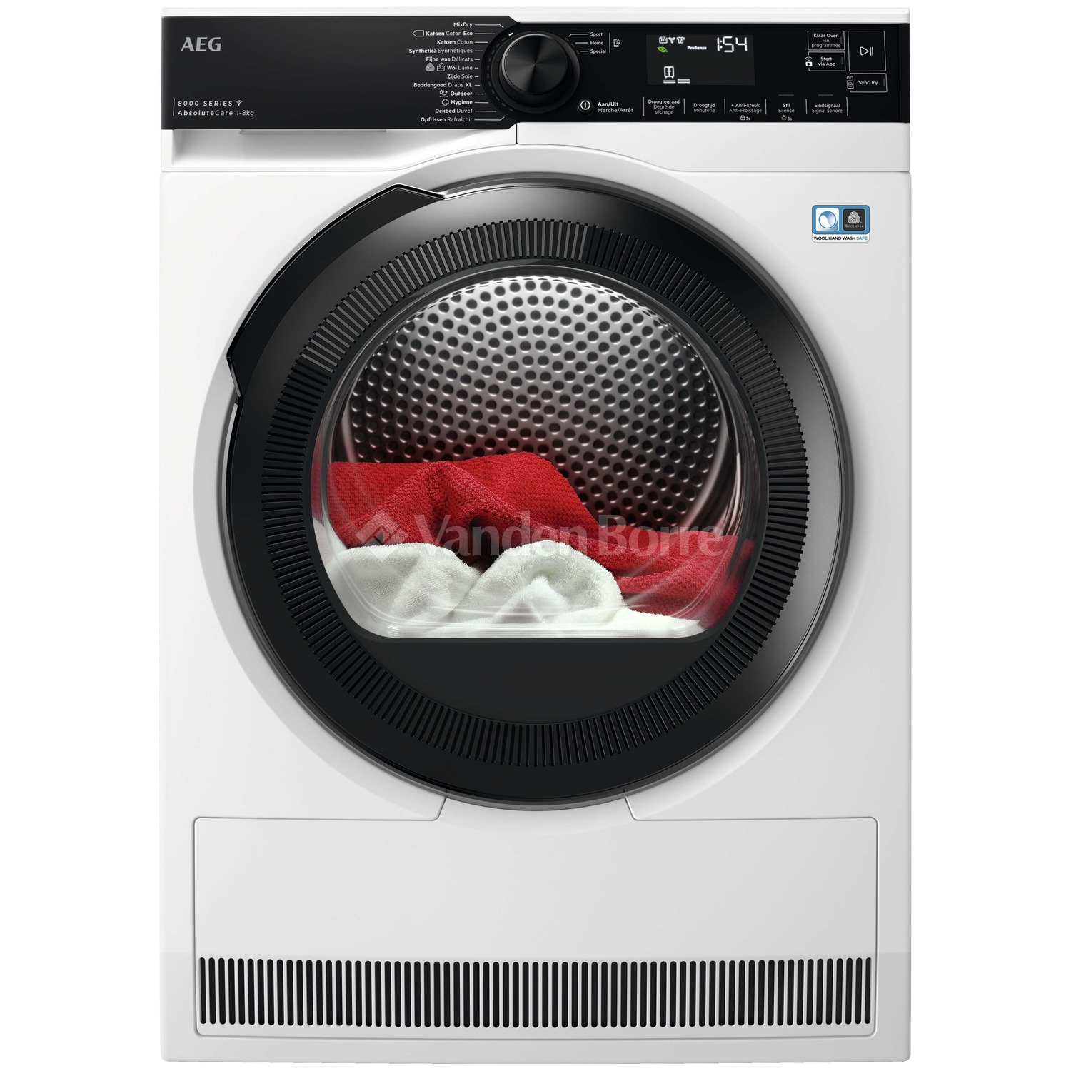 AEG 8000 Serie AbsoluteCare 8KG (TR88AA64C) - DROOGKAST | Vanden Borre