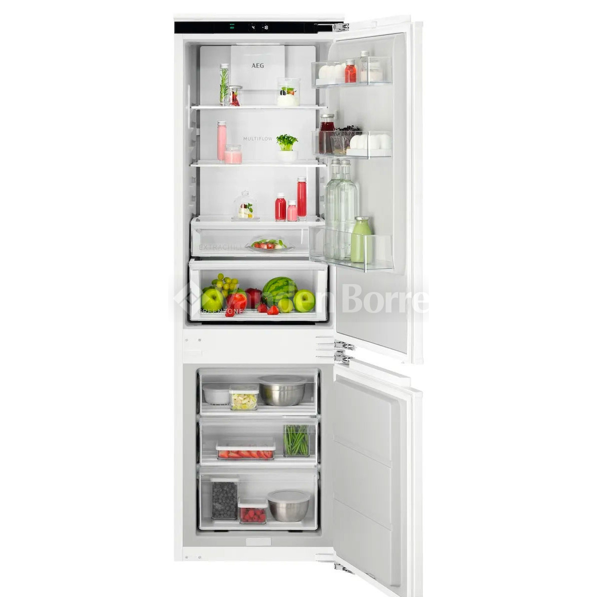 FRIGO-CONGÉLATEUR ENCASTRABLE AEG TSC7M181DC - 7000 GreenZone | Vanden ...