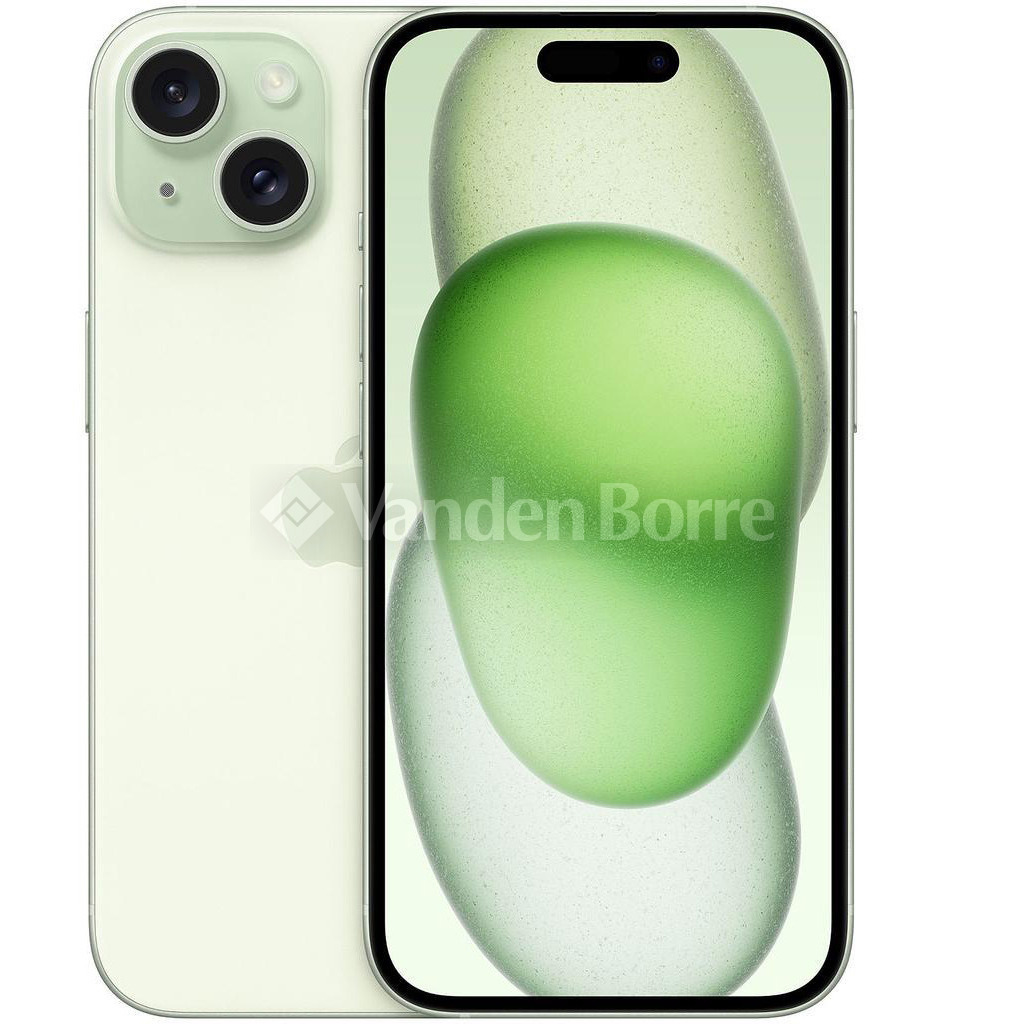 APPLE IPHONE 15 128GB GREEN REFURBISHED A+ - SMARTPHONE | Vanden Borre