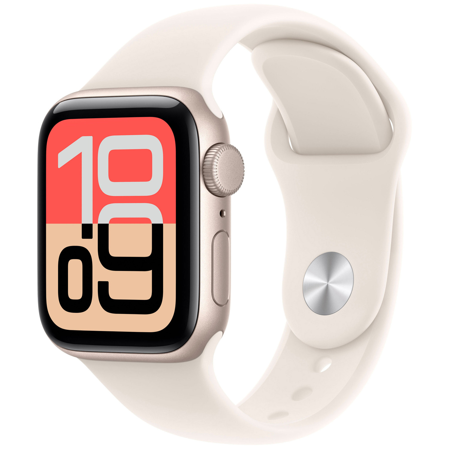 APPLE APPLE WATCH SE 3 GPS 40MM BOÎTIER LUMIÈRE STELLAIRE AVEC BRACELET ...