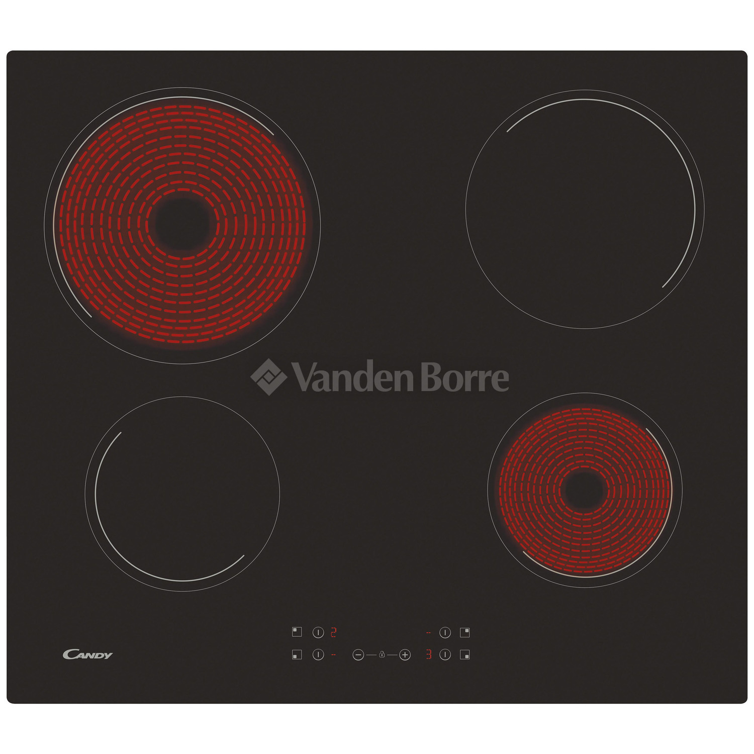 CANDY CH 64 CCB - VITROKERAMISCHE KOOKPLAAT | Vanden Borre
