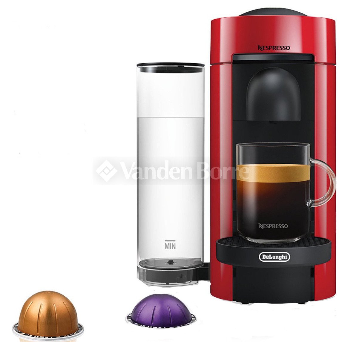 DELONGHI NESPRESSO VERTUO PLUS ENV150.R Red | Vanden Borre