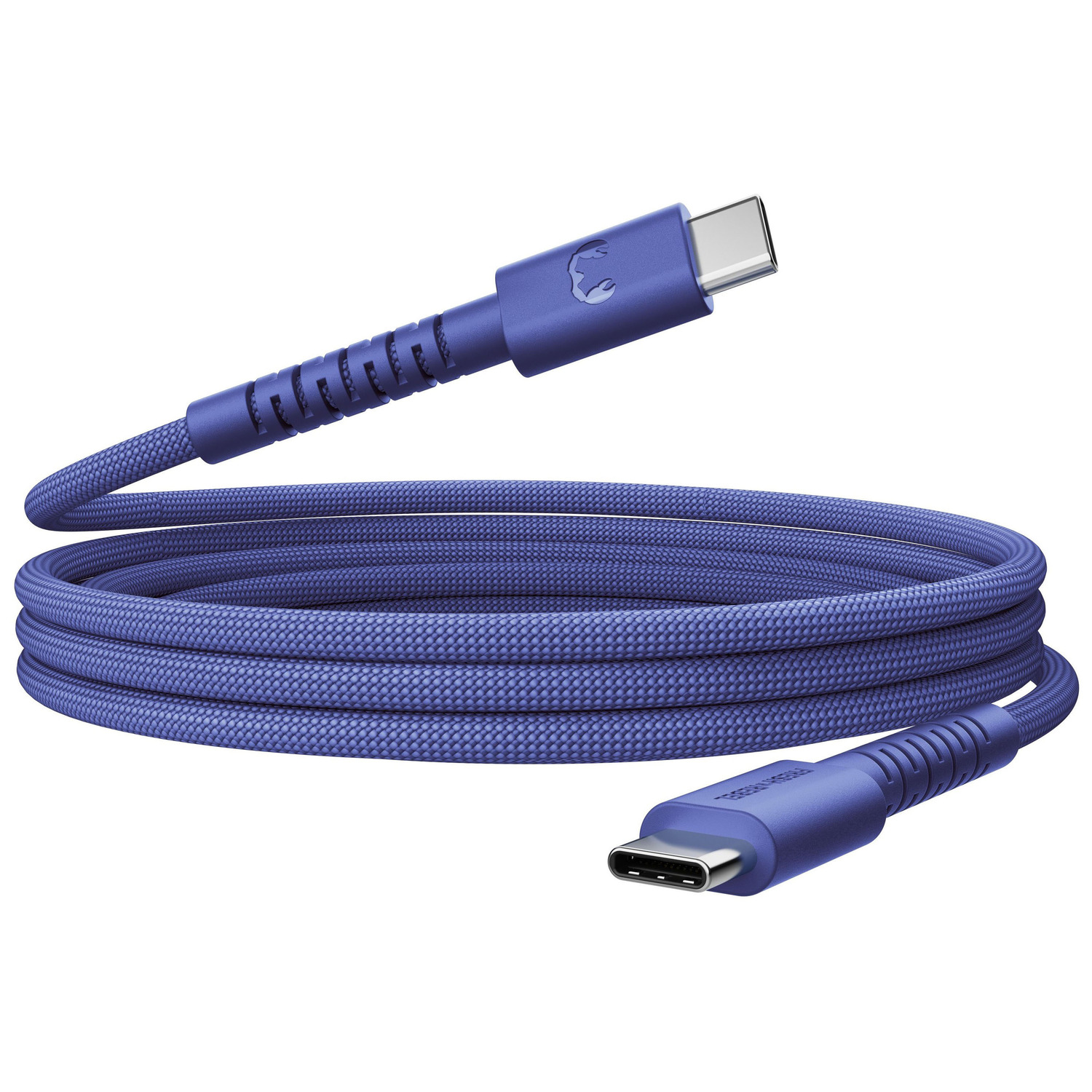 FRESH 'N REBEL SILICON USB-C 100W 2M BLUE | Vanden Borre