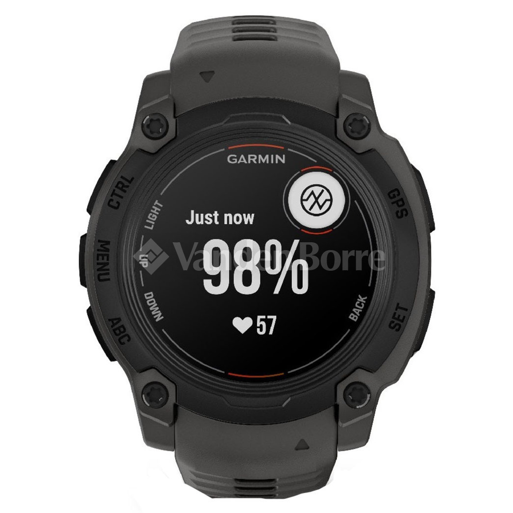 GARMIN INSTINCT E 40mm BLACK WITH CHARCOAL BAND | Vanden Borre