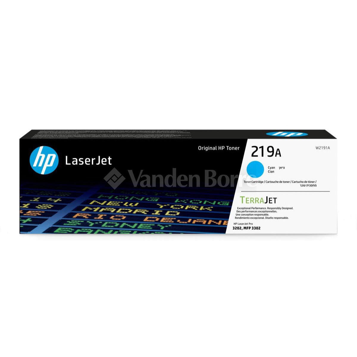 TONER HP 219A CYAN | Vanden Borre