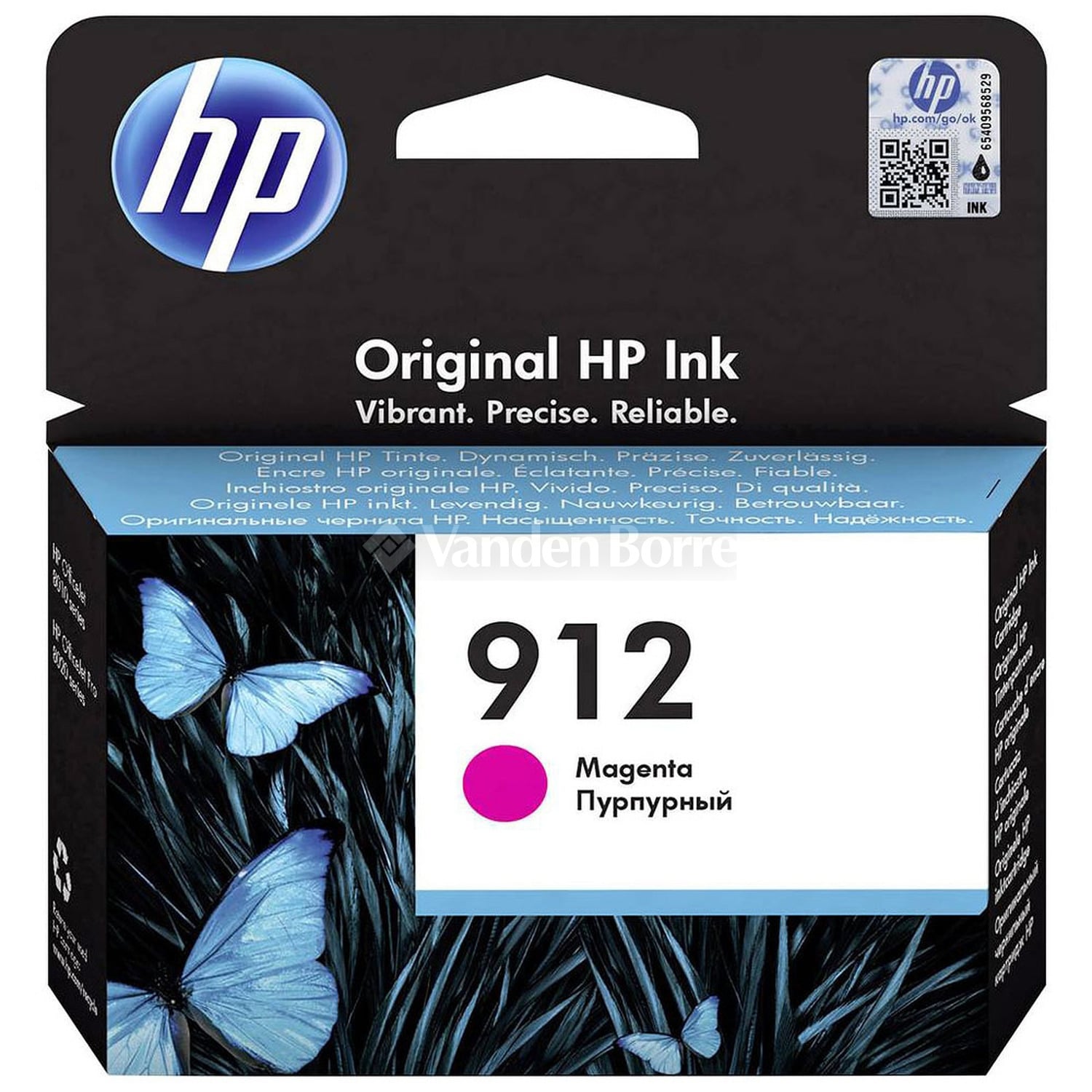 HP INKTCARTRIDGE 912 MAGENTA - HP Instant Ink | Vanden Borre