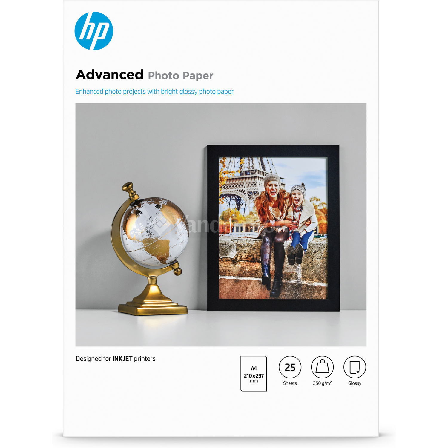 HP Q5456A ADV PHO PAP A4 GLO | Vanden Borre
