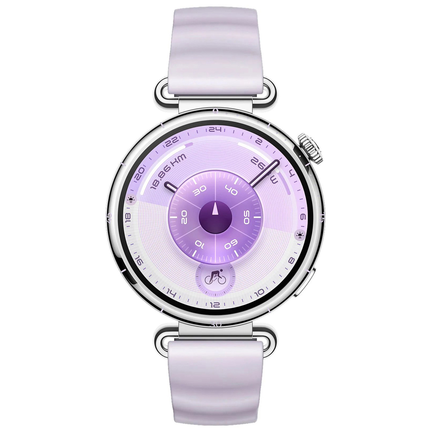 HUAWEI WATCH GT6 41MM PURPLE - PURPLE FLUOROELASTOMER STRAP - KONSU ...