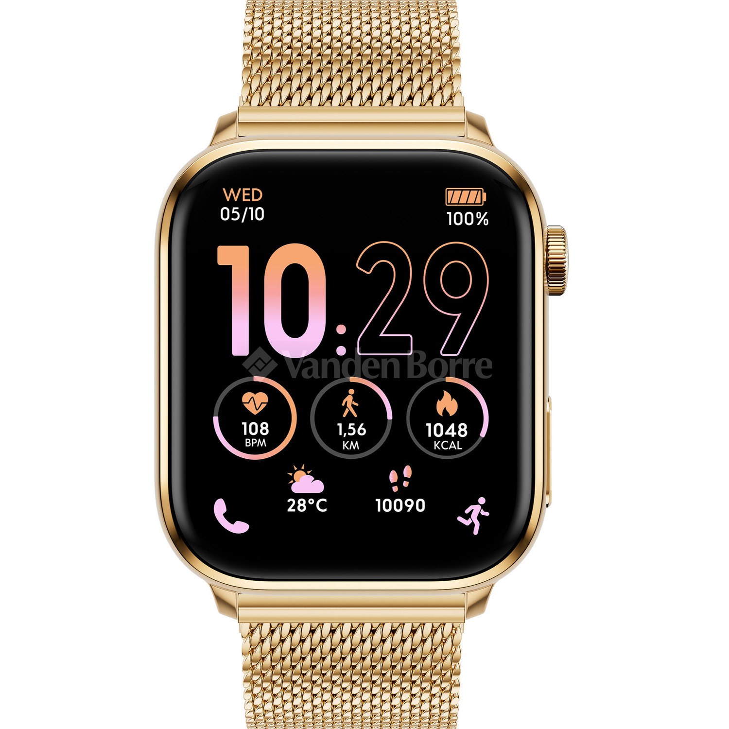 ICE WATCH SMART 3.0 GOLD MILANESE GPS | Vanden Borre