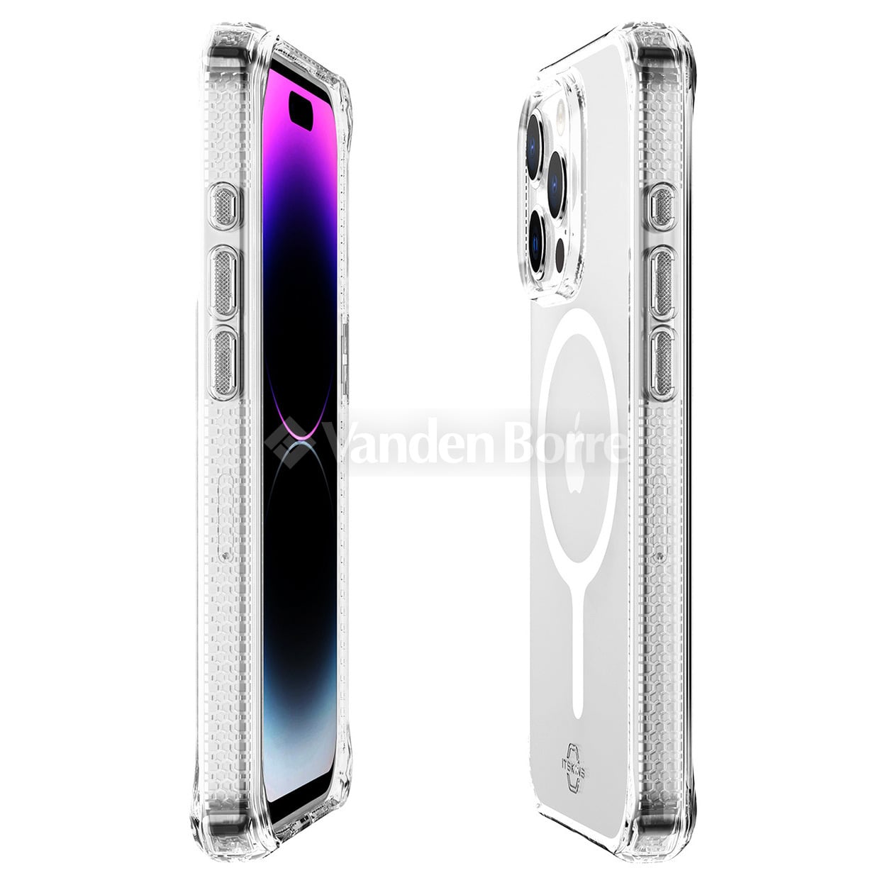 ITSKIN CLEAR GLASS IPHONE 15 PRO MAX 6.7´ MAGSAFE COMPATIBLE | Vanden Borre