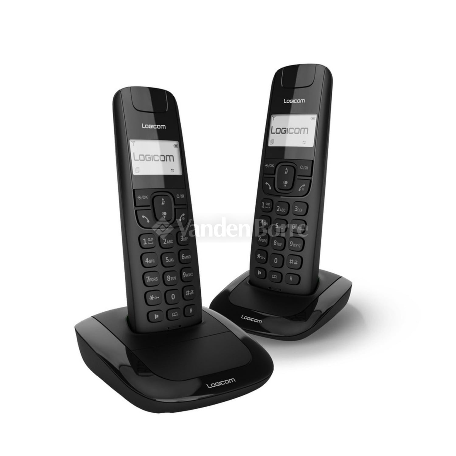 LOGICOM LOLA 250 BLACK - DRAADLOZE TELEFOON | Vanden Borre