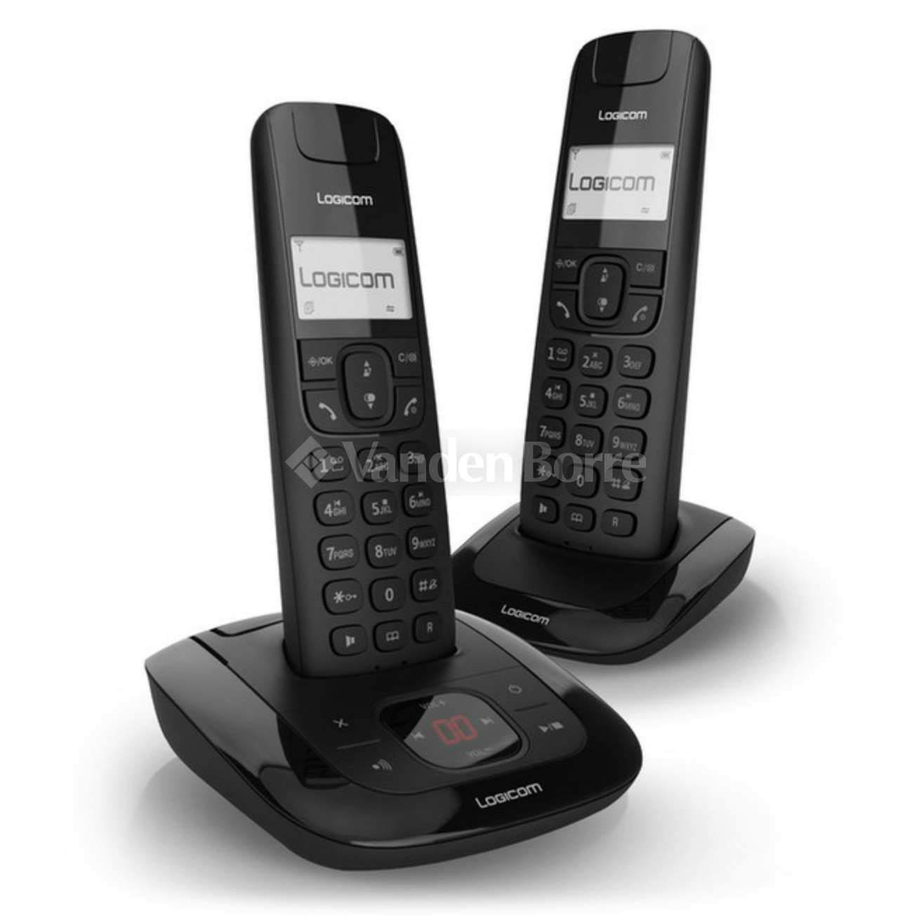 LOGICOM LOLA 255T BLACK - DRAADLOZE TELEFOON | Vanden Borre
