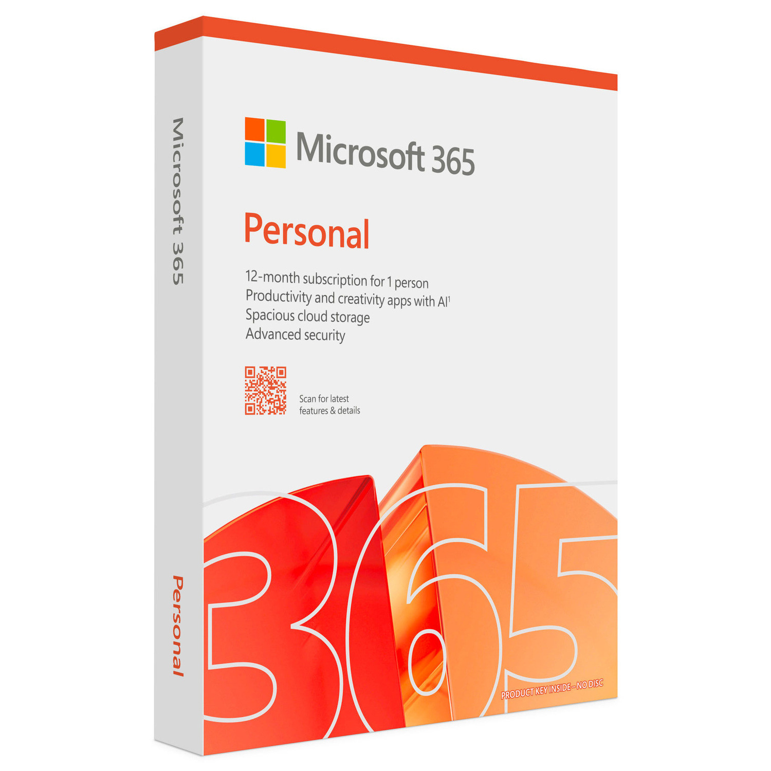 SOFTWARE MICROSOFT 365 PERSONAL - ENG BOX | Vanden Borre