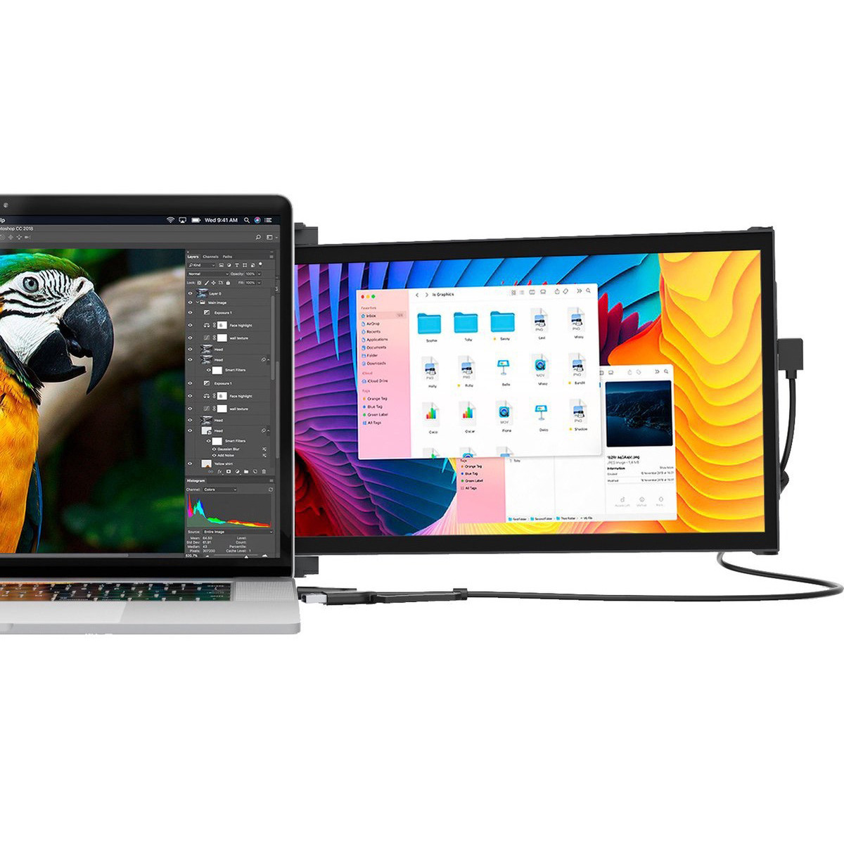 ÉCRAN PC Mobile Pixels DUEX PLUS DS | Vanden Borre