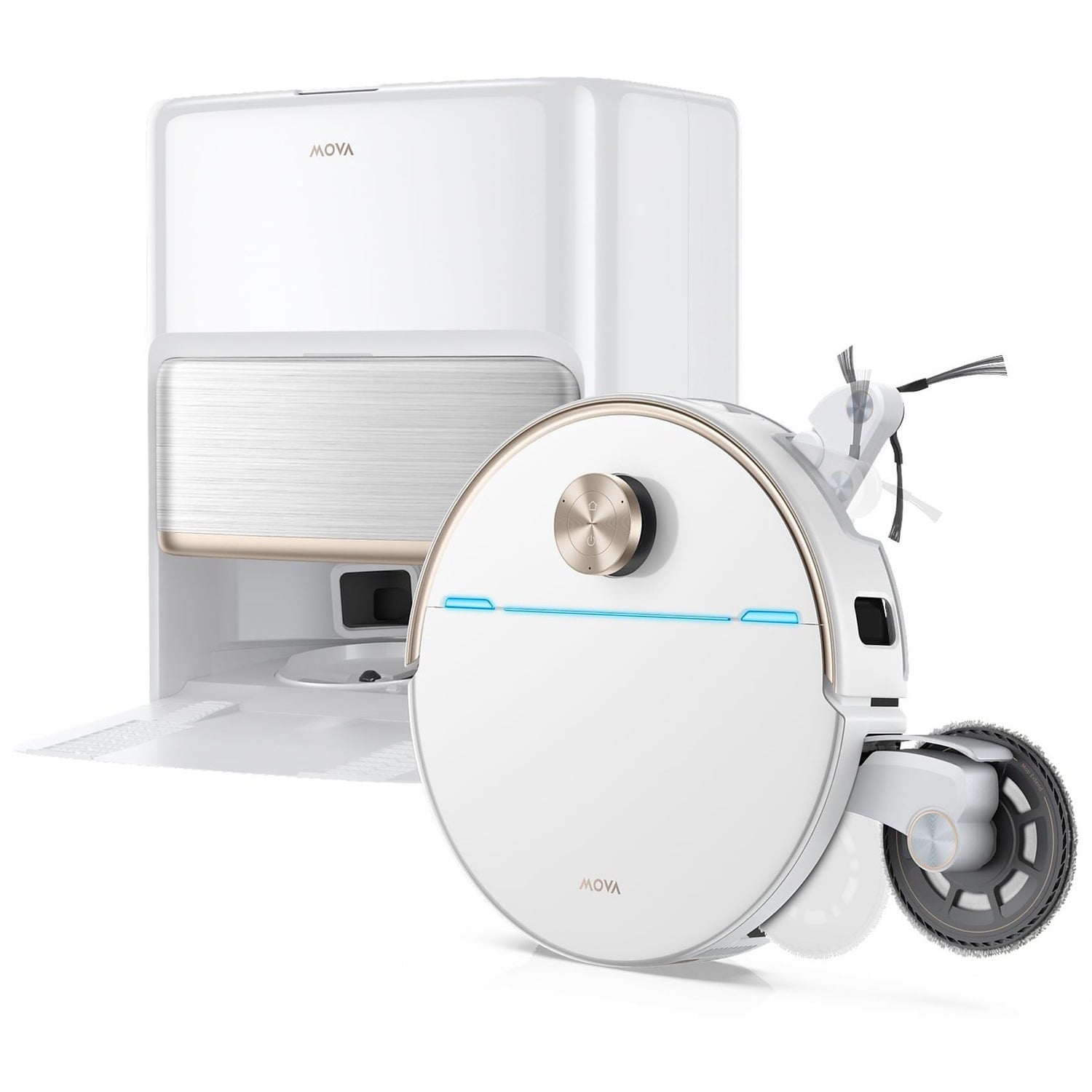 ASPIRATEUR ROBOT MOVA V70 ULTRA COMPLETE WHITE | Vanden Borre