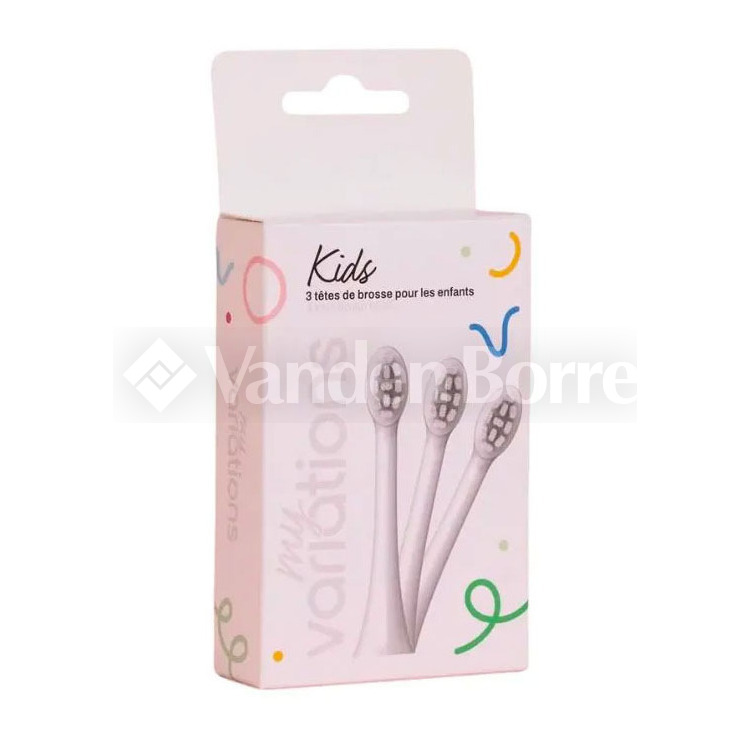 BROSSETTE MY VARIATIONS PACK X3 BROSSE ENFANTS | Vanden Borre