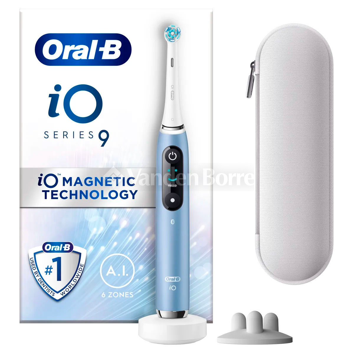 ORAL-B iO MAGNETIC + TRAVEL CASE - ELEKTRISCHE TANDENBORSTEL | Vanden Borre