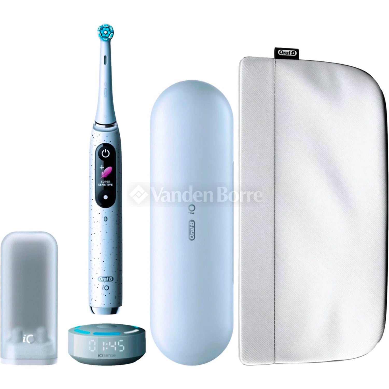 ORAL-B iO10 Stardust white + iO sense + Travel case + Pouch ...