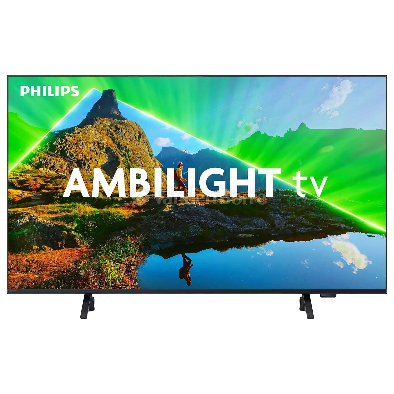 PHILIPS AMBILIGHT LED UHD 4K 43 INCH 43PUS8349/12 - TV | Vanden Borre