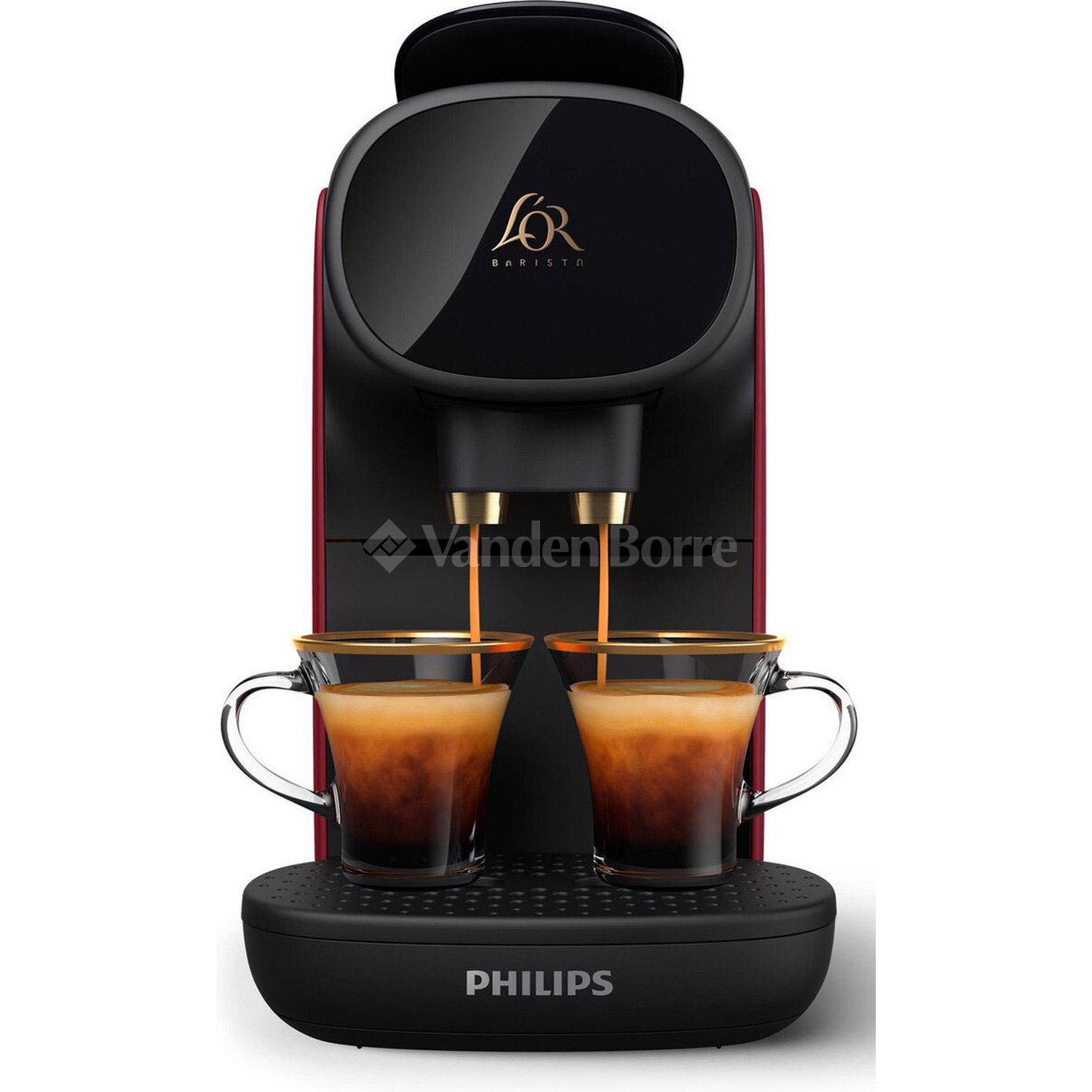 PHILIPS ESPRESSO L´OR BARISTA LM9012/50 Rouge | Vanden Borre