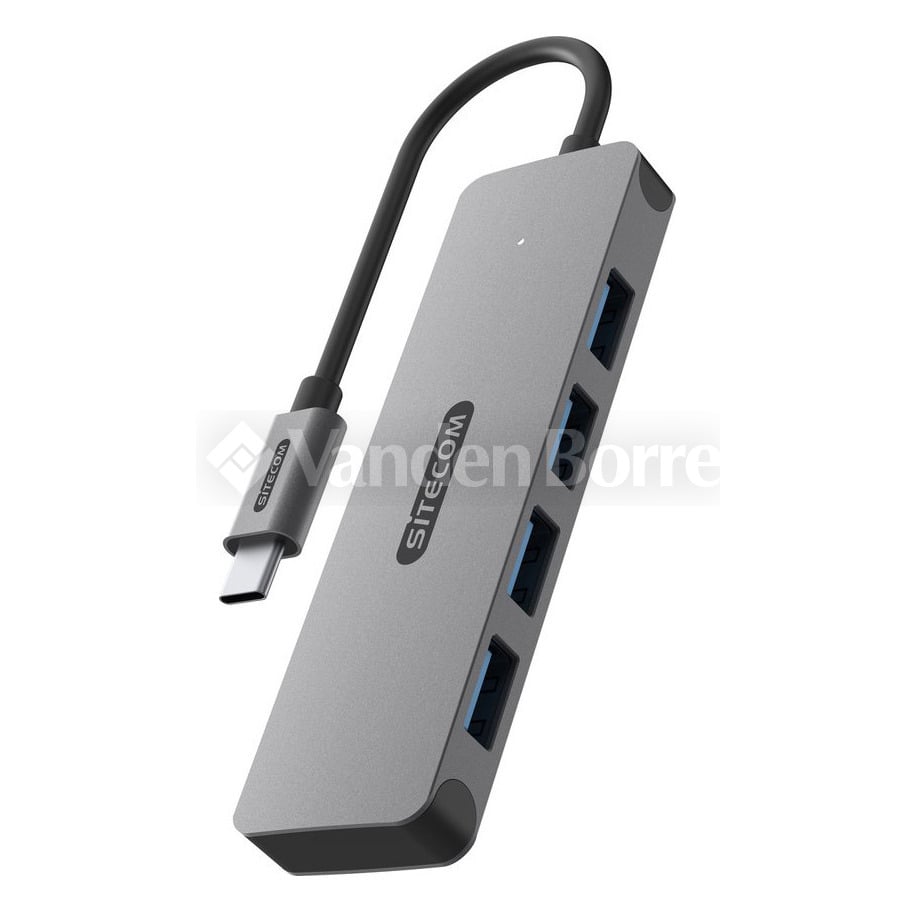 SITECOM USB-C TO 4X USB-A HUB | Vanden Borre