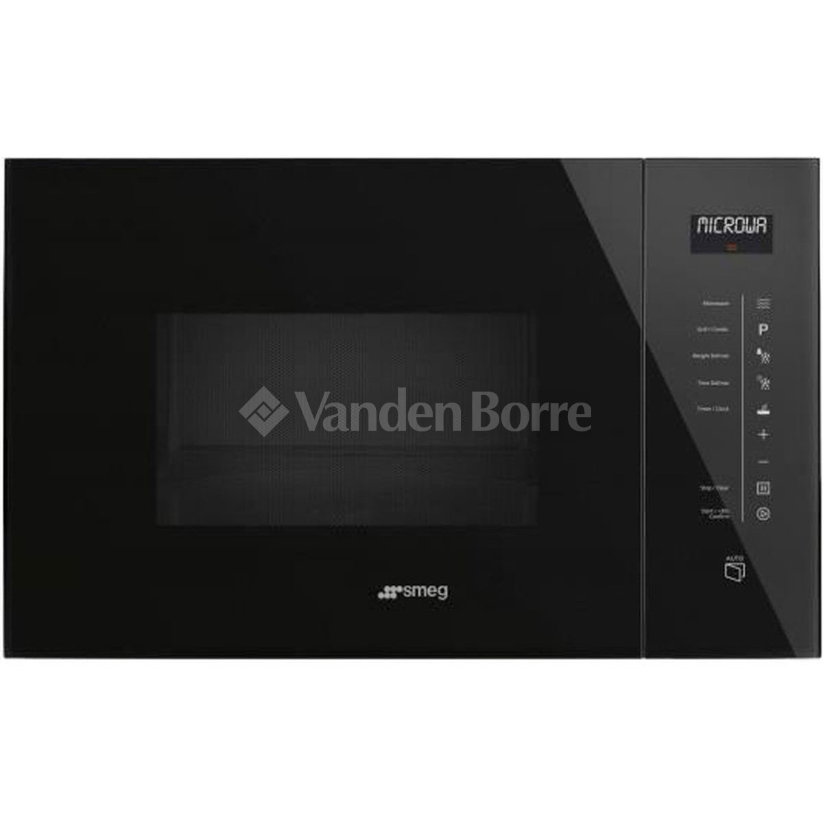 MICRO-ONDES ENCASTRABLE SMEG FMI125N - Linea Design | Vanden Borre