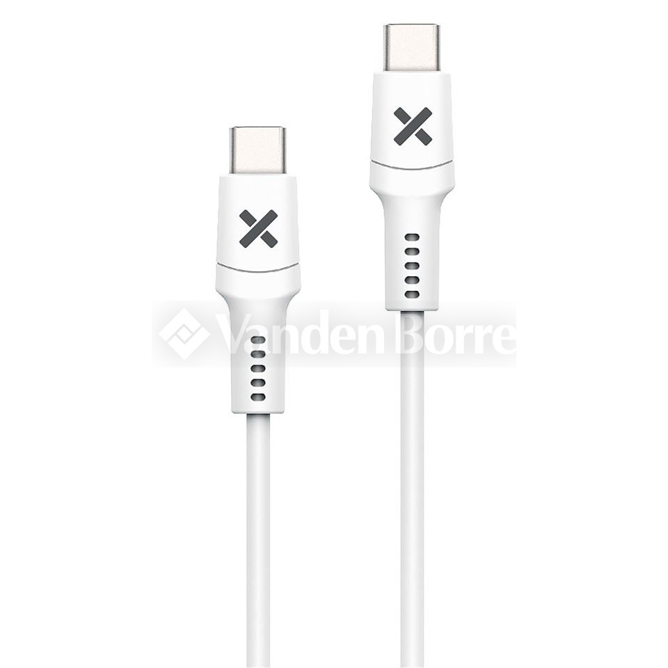 WEFIX 60W USBC-USBC CABLE BLANC 1M | Vanden Borre